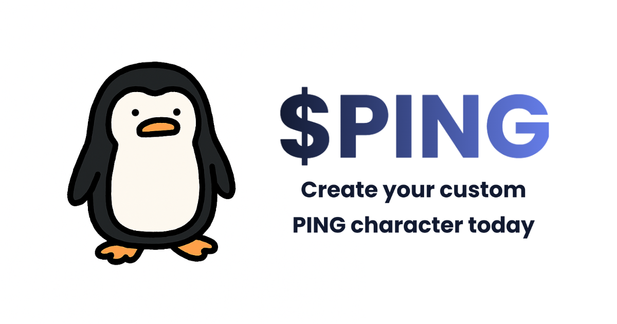 PING - Create Your Custom Solana Based Character
